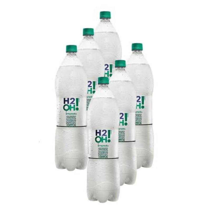 6 H2O Limoneto 1,5L Refrigerante | Shopee Brasil
