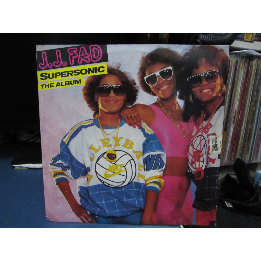 Disco Vinil J.J Fad Supersonic The Album Flash House 80s | Shopee Brasil