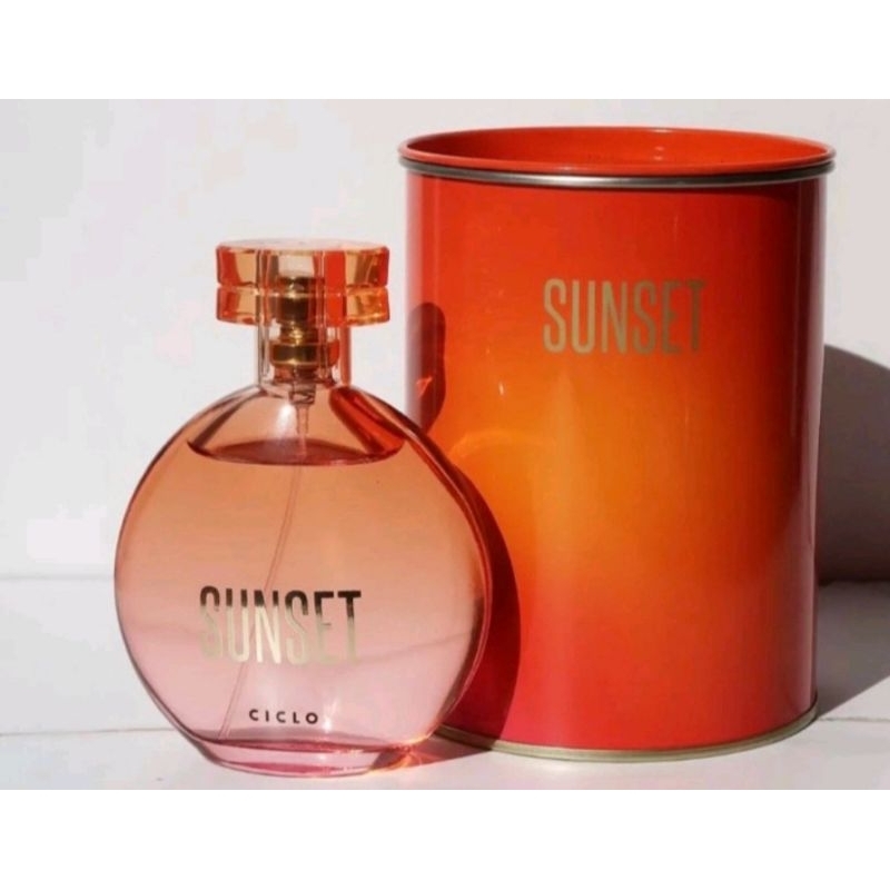 Perfume ciclo Sunset. | Shopee Brasil
