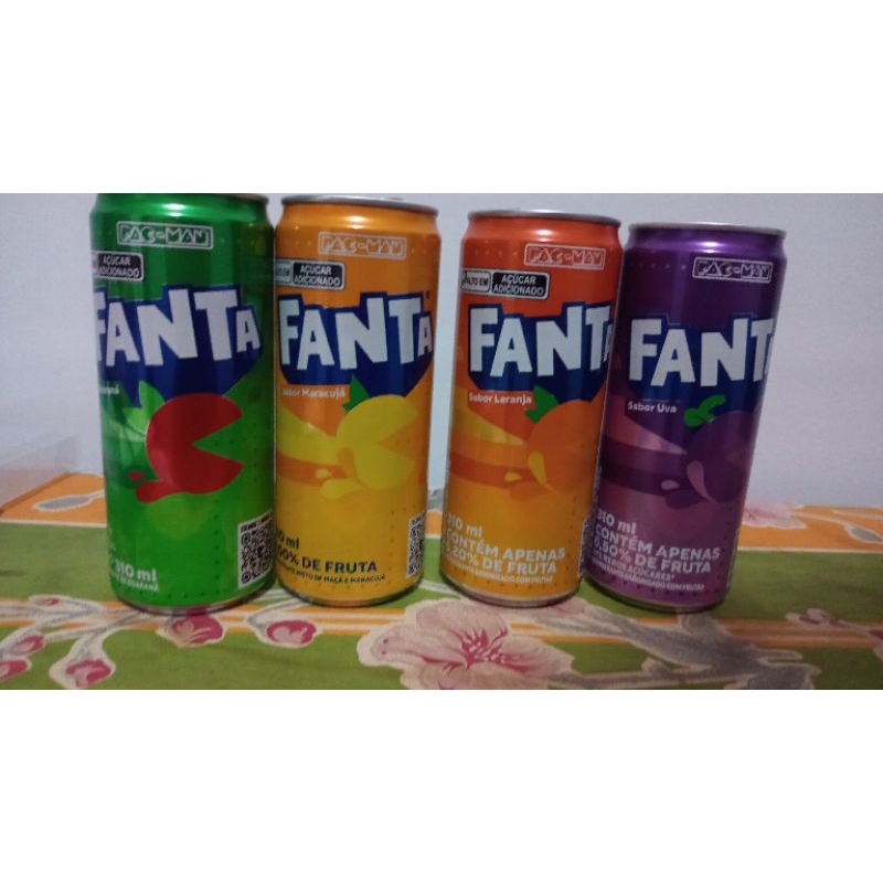 Fanta Pac Man 310 ml | Shopee Brasil