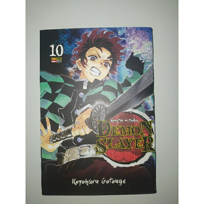 Mangá Demon Slayer - Kimetsu No Yaiba Vol.10 | Shopee Brasil
