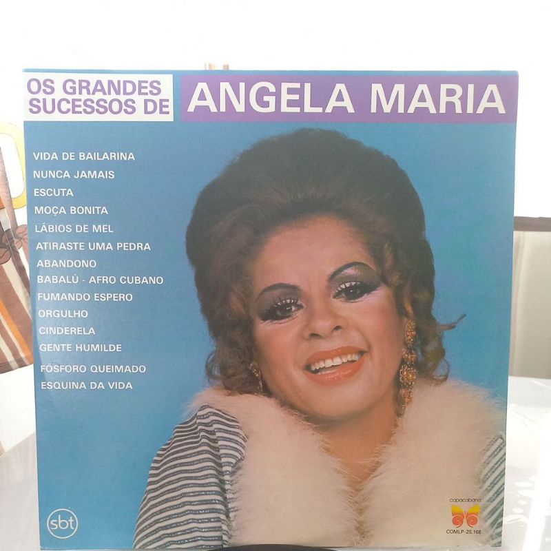 LP Os Grandes Sucessos de Angela Maria. | Shopee Brasil
