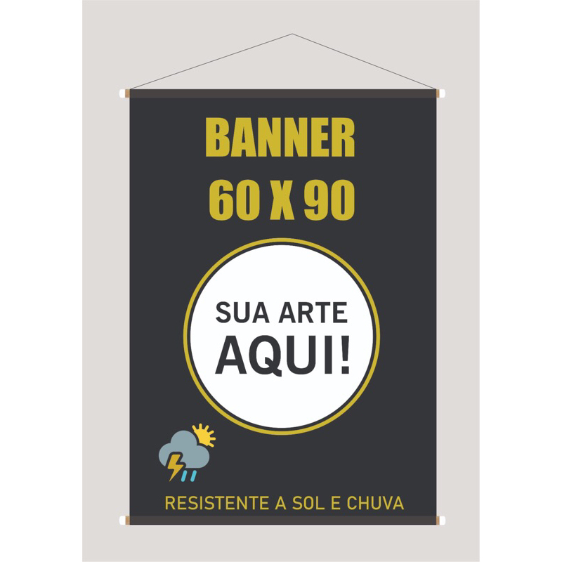 Banner Personalizado 60x90 cm | Shopee Brasil