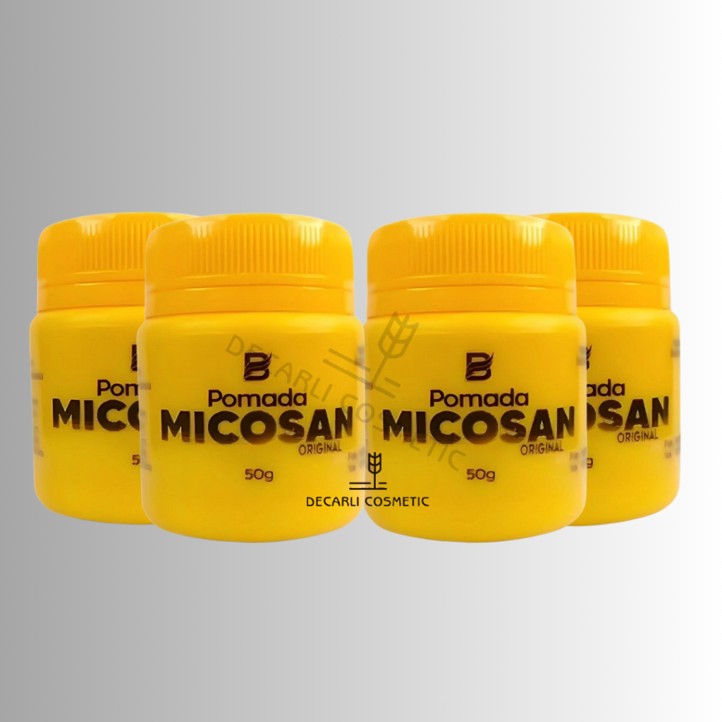 4 UN Pomada Micosan Original - Para Micoses e Clareador de Manchas 50g ...