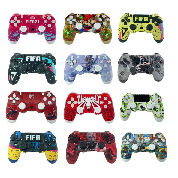 Controle PS4 Manete Joystick Controlador compativel com PS4 / PC ...