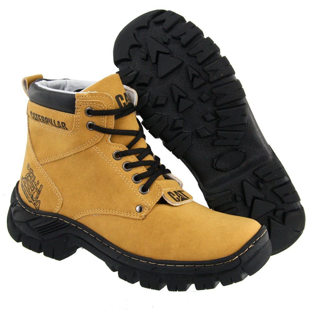 Botina Caterpillar Cat Tamanho Especial Oferta Confortavel | Shopee Brasil