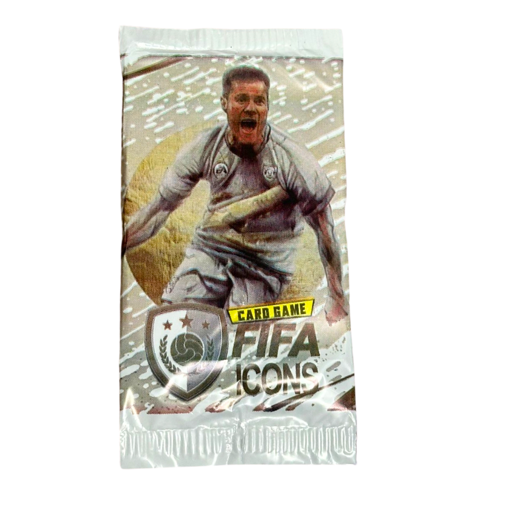 Kit 200 Cards Figurinhas FIFA ICONS 50 Pacotinhos Jogadores Lendas Do ...