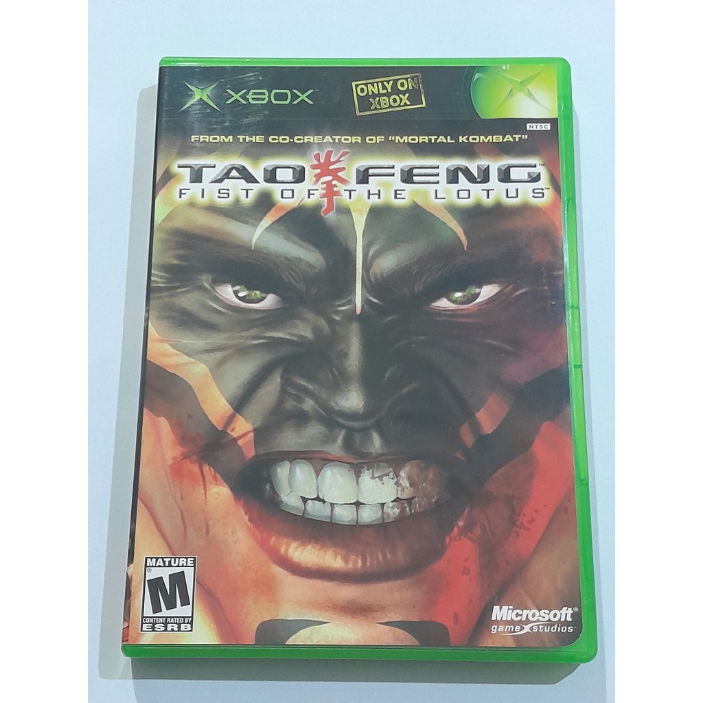 Tao Feng Fist Of The Lotus p/ Xbox Clássico Original | Shopee Brasil