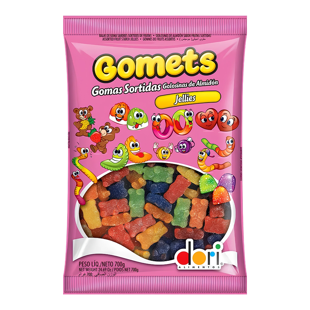 Gomets Jujuba em Formato de Ursinho Jellies 700g | Shopee Brasil