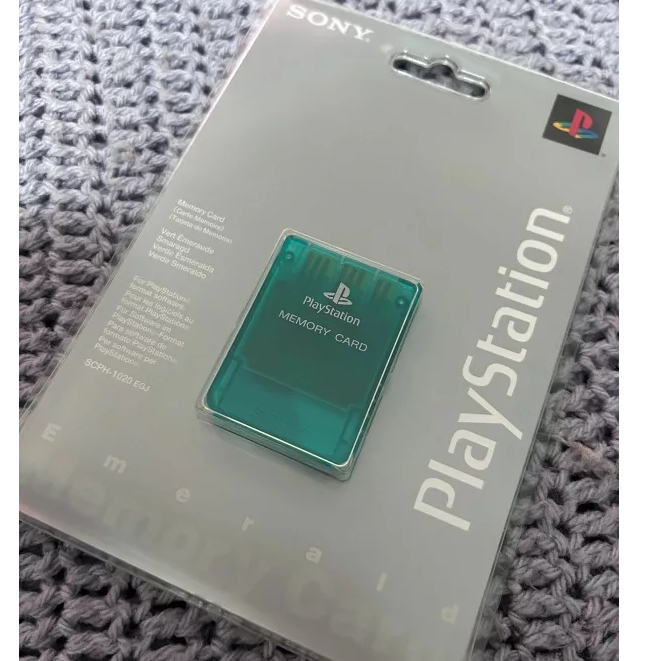Memory Card Emerald Sony Playstation 1 Original E Lacrado | Shopee Brasil