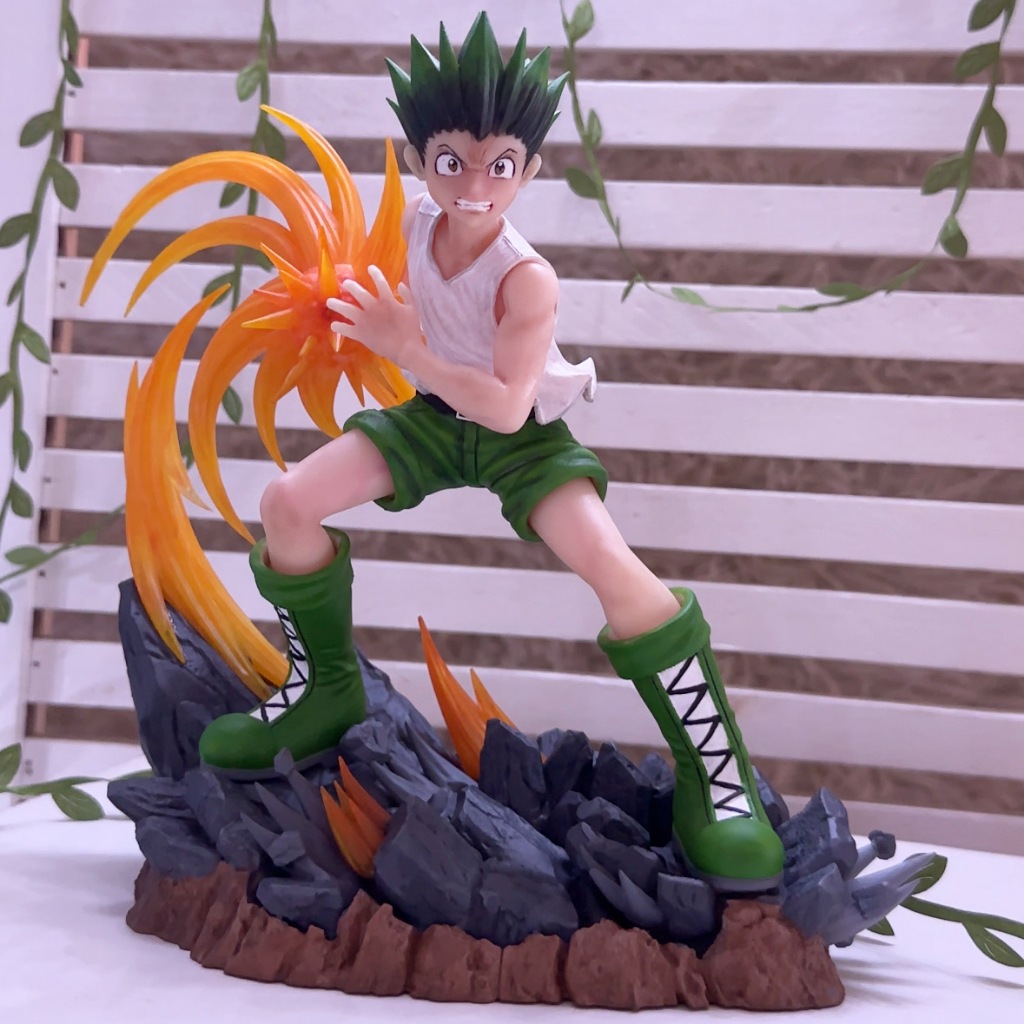 Gon - HunterxHunter - Action Figure - Colecionavel - Decoração | Shopee ...