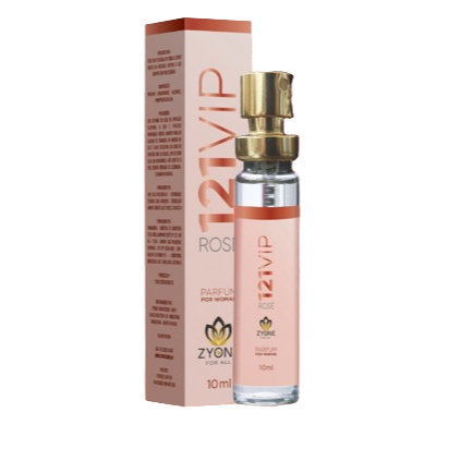 Perfume 121 Vip Rose Feminino Zyone Alta Fixação 25% de Essência ...