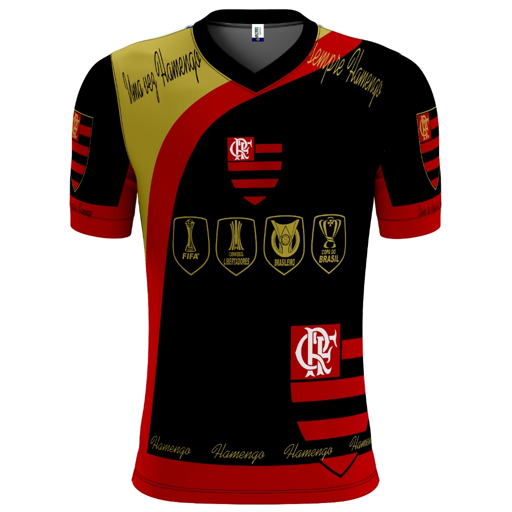 camisa futebol rubro negro camiseta raça fla mengo rubro negra torcida ...