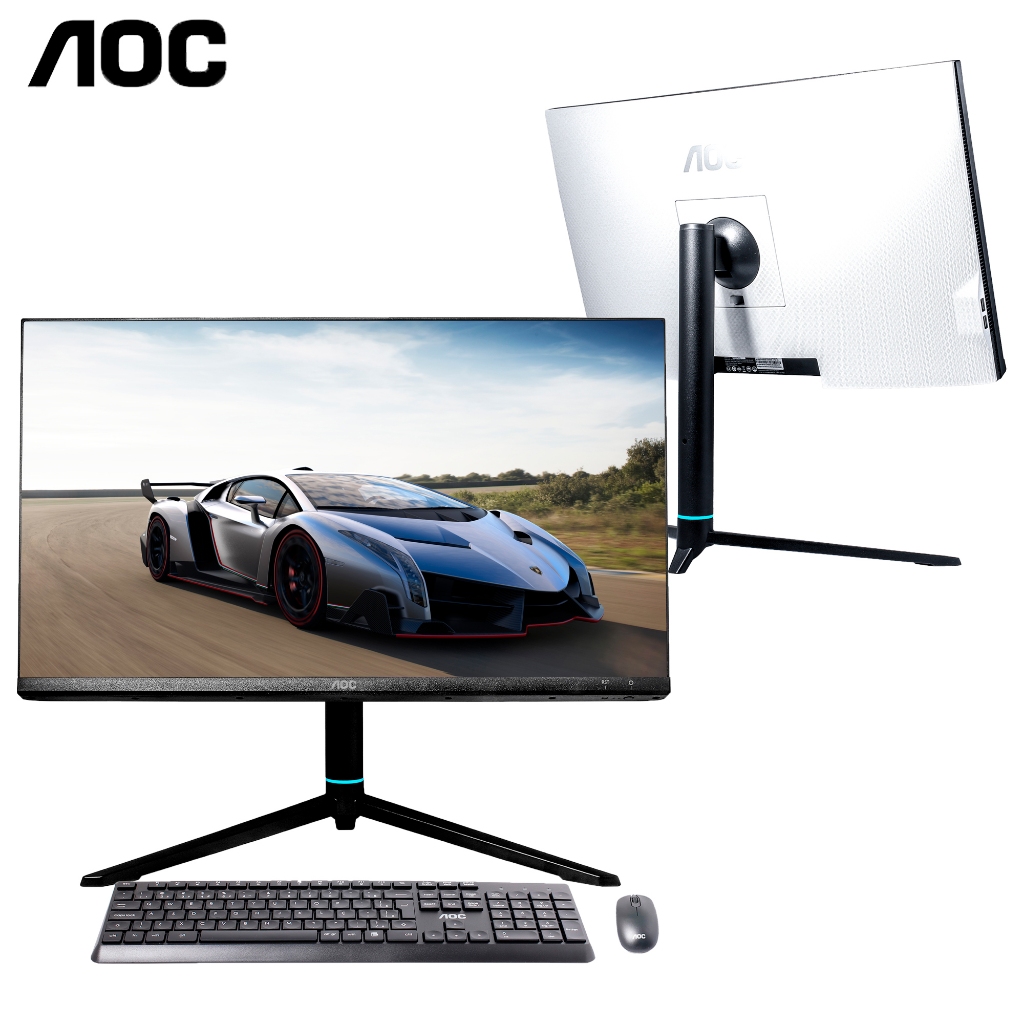 Computador All In One Pc AOC Tela ''23.8" 256GB Ajustável 8GB DDR4 ...