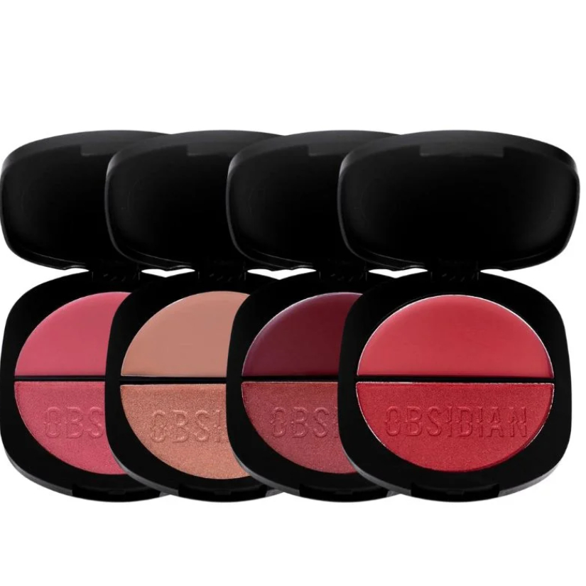 Blush Duo - Obsidian Gemini - Ruby Rose | Shopee Brasil