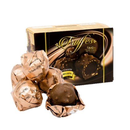 Trufa tradicional Favo de Mel display com 18 unidades x 40 gr | Shopee ...