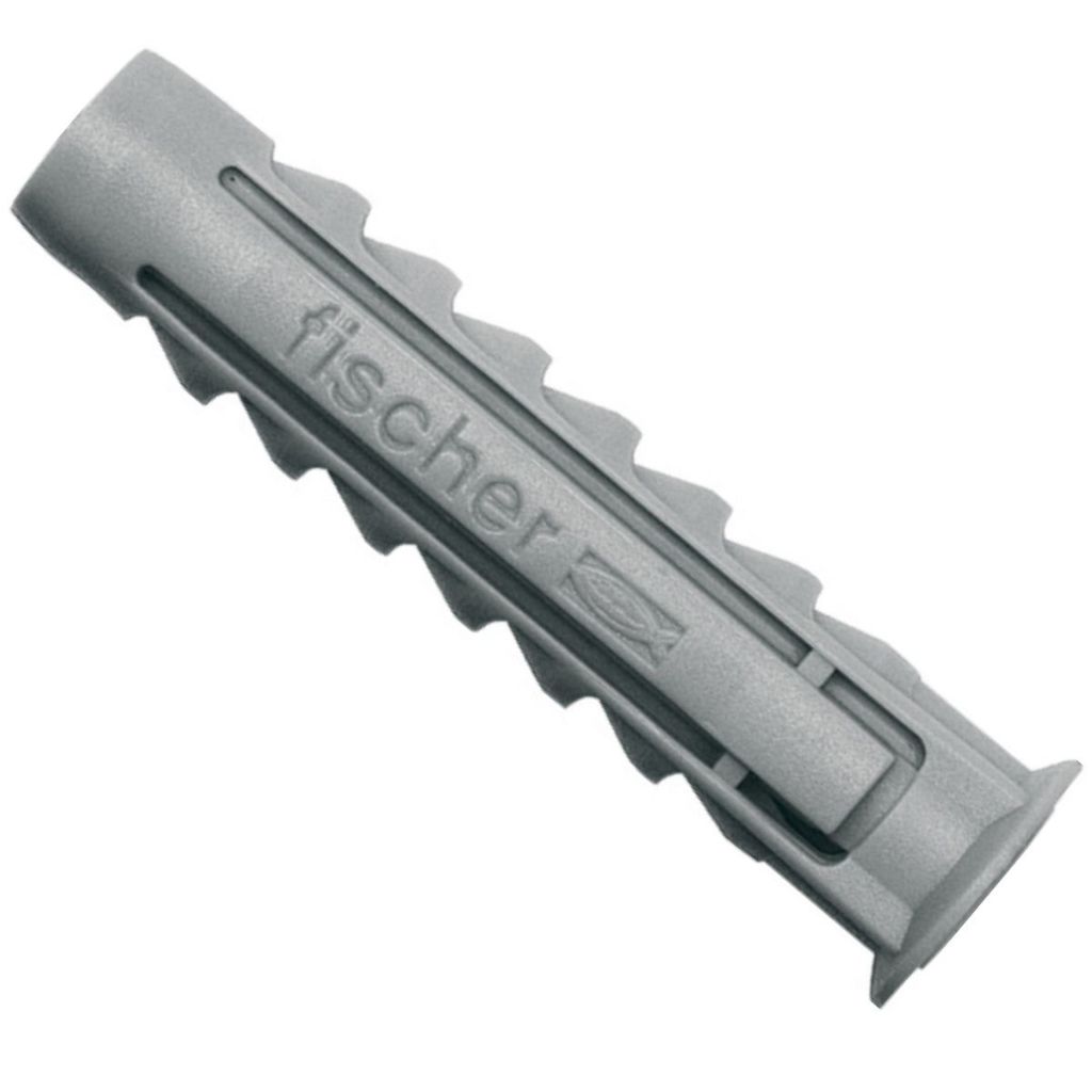 Bucha Nylon Fischer Sx 8mm C/ 100 - Concreto, Tijolo Oco, alvenaria ...
