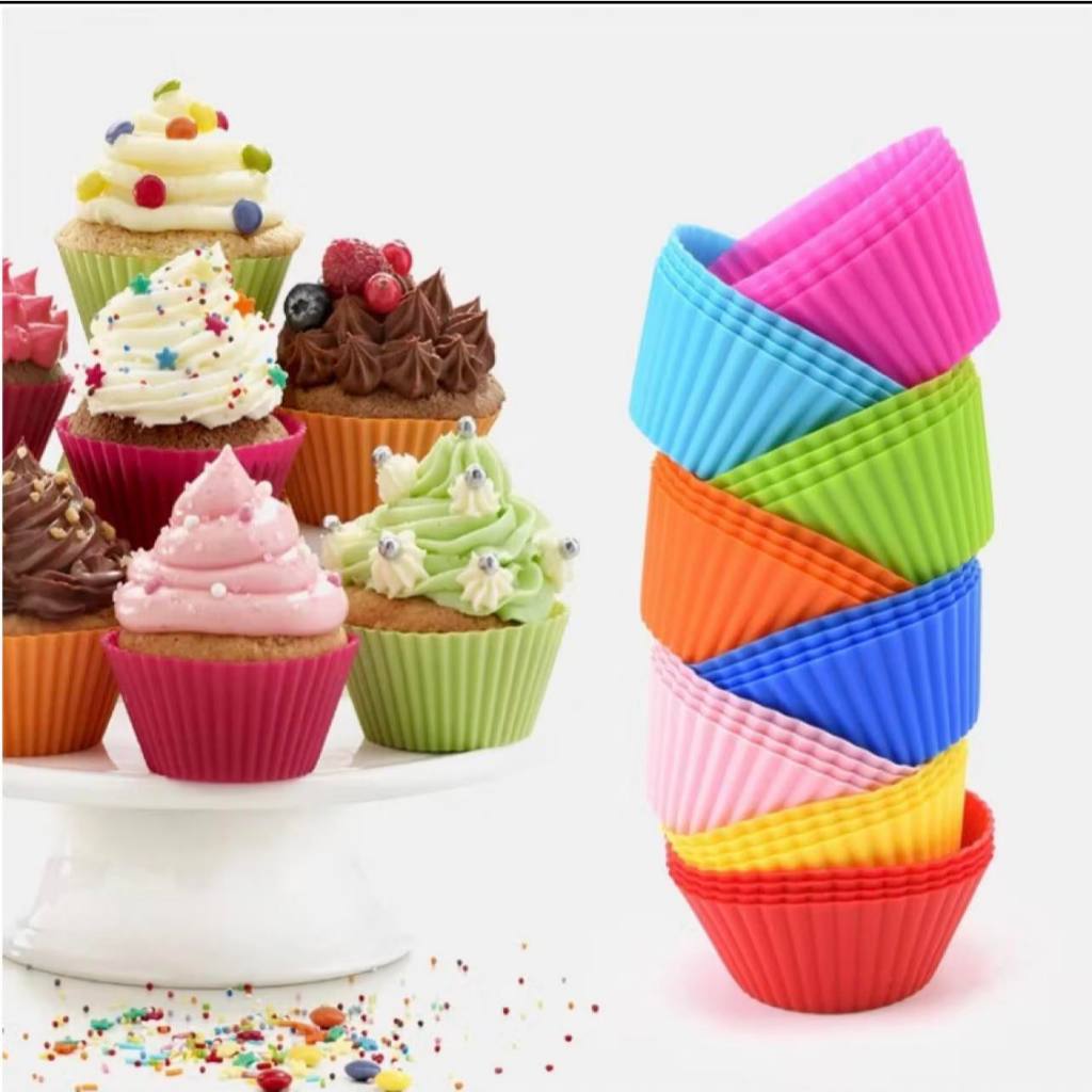 Forminha Silicone Cupcake kit de Silicone - Escolha o Modelo - Forma ...