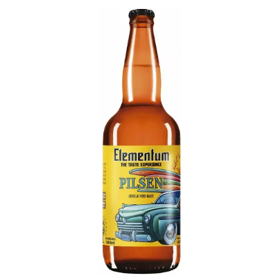 Cerveja Elementum Pilsen 500ml GFA | Shopee Brasil