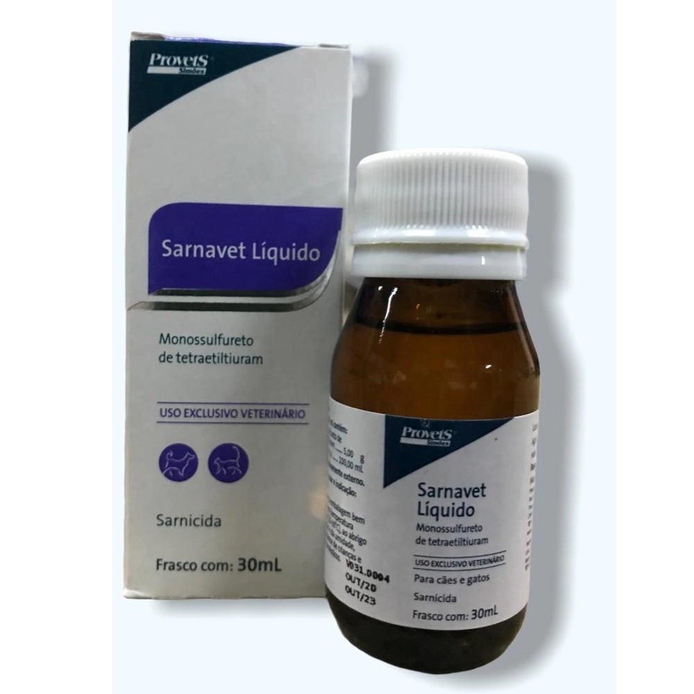 Sarnavet liquido 30ml Sarnas Micose | Shopee Brasil
