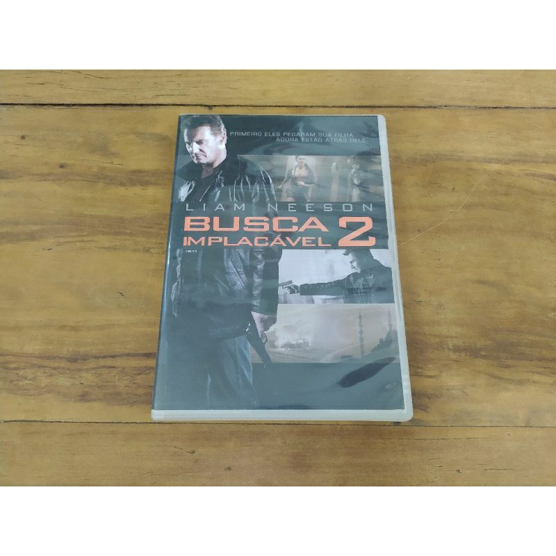 DVD Busca Implacável 2 Liam Neeson Original Usado | Shopee Brasil