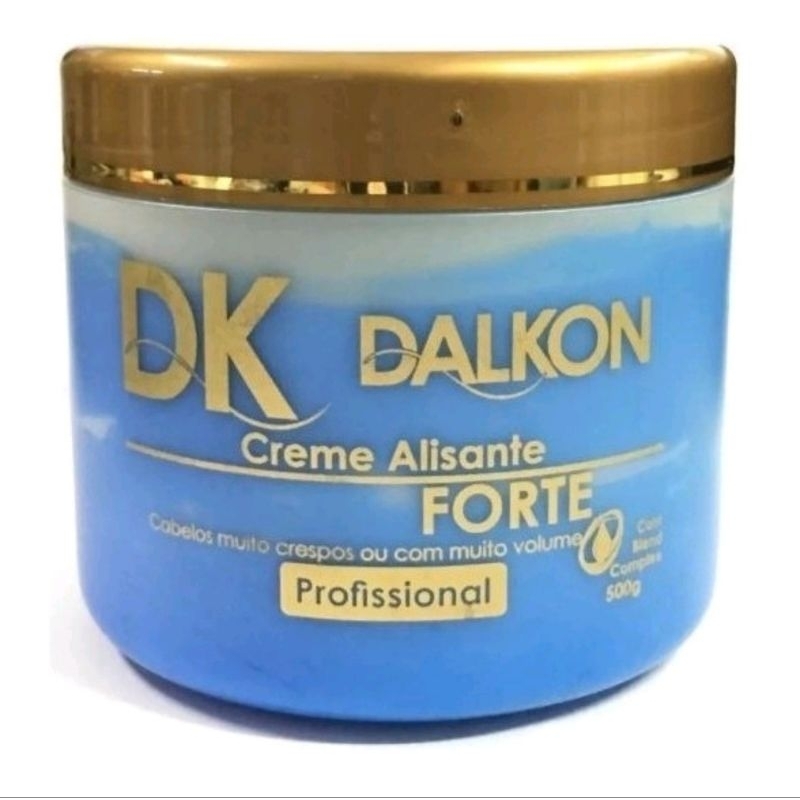 Creme Alisante Dalkon 500g Masculino Forte | Shopee Brasil
