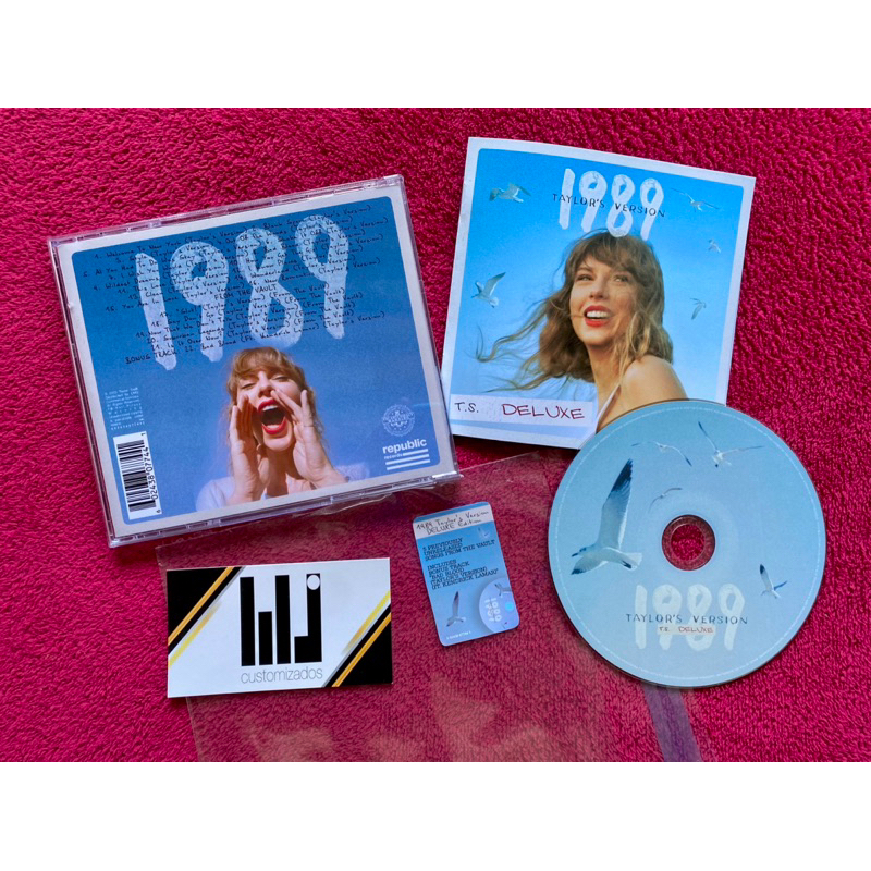 TAYLOR SWIFT / 1989 TAYLOR’S VERSION DELUXE (FAN MADE) | Shopee Brasil