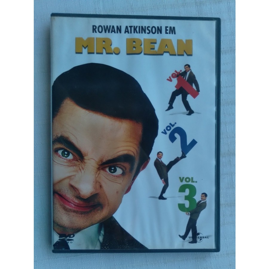 Dvd Mr. Bean - 3 dvds (original) | Shopee Brasil