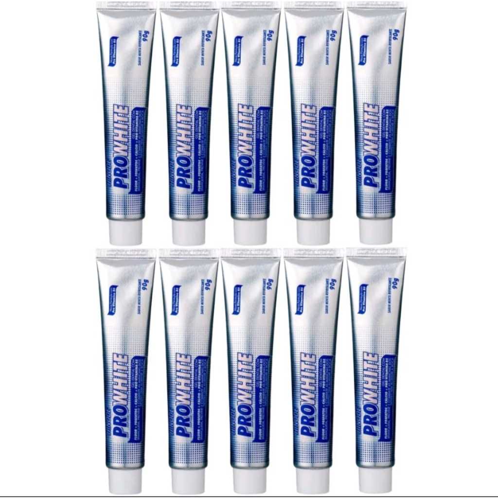 Gel Dental Pro White 90g Hinode 10 Unidades | Shopee Brasil