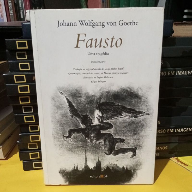 Livro Fausto de Goethe Primeira Parte (Bilingue) | Shopee Brasil