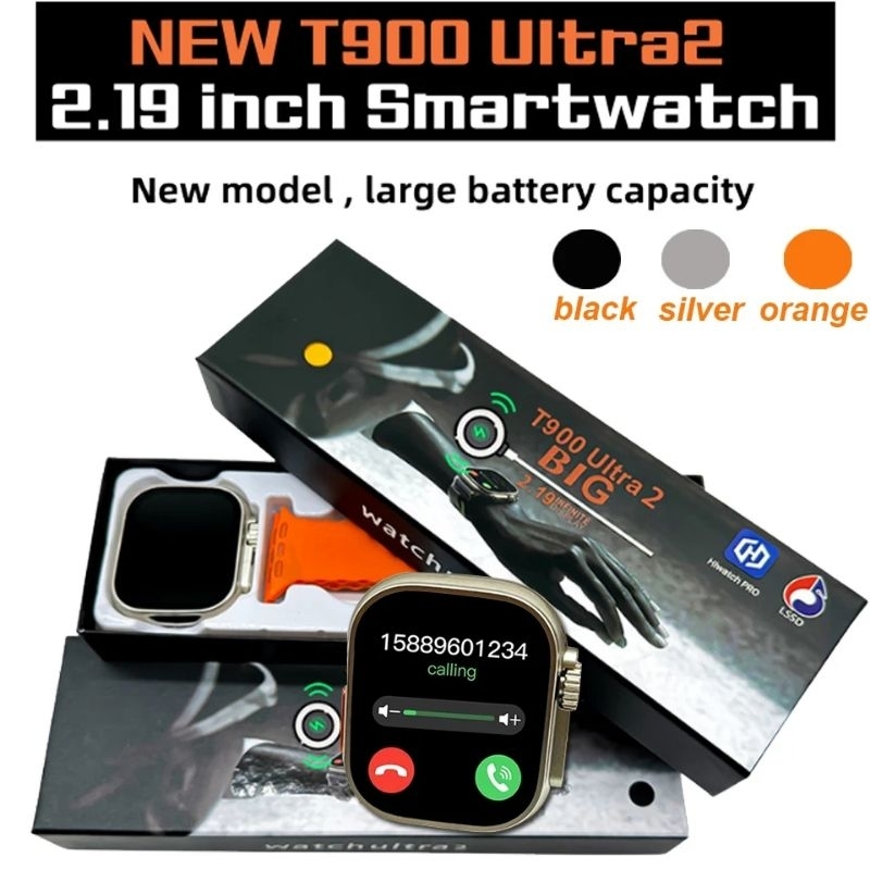 NOVA VERSÃO - Smartwatch T10Ultra 2, T900Ultra 2, T800Ultra2, Apple Watch 2, Relógio Inteligente ...