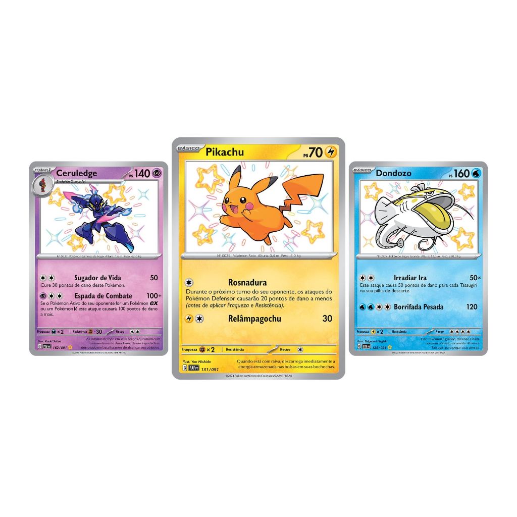 Cartas Pokemon Shiny TCG Cards Originais - Pokémon Copag - Destinos de ...