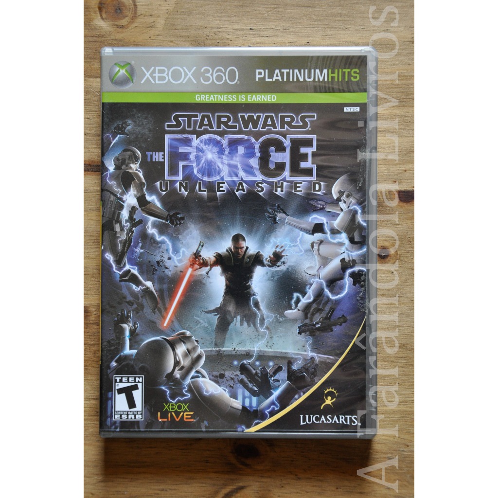 Jogo Xbox 360 Star Wars The Force Unleashed | Shopee Brasil