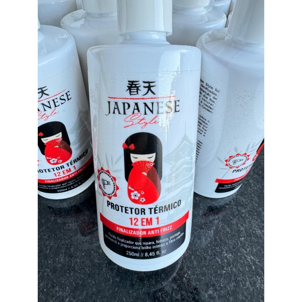 Protetor Térmico Japanese Style 250ml | Shopee Brasil