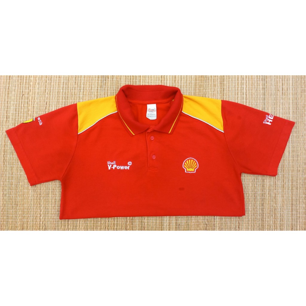 Uniforme Camisa Polo Shell | Shopee Brasil