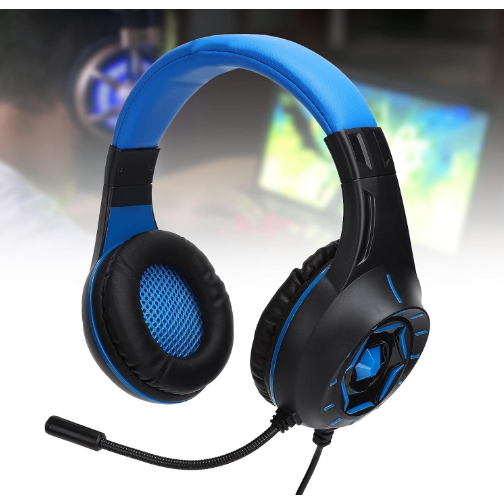 Fone Gamer Headset Para Mobile Pc Ps4 Com Redutor de Ruidos Led E ...