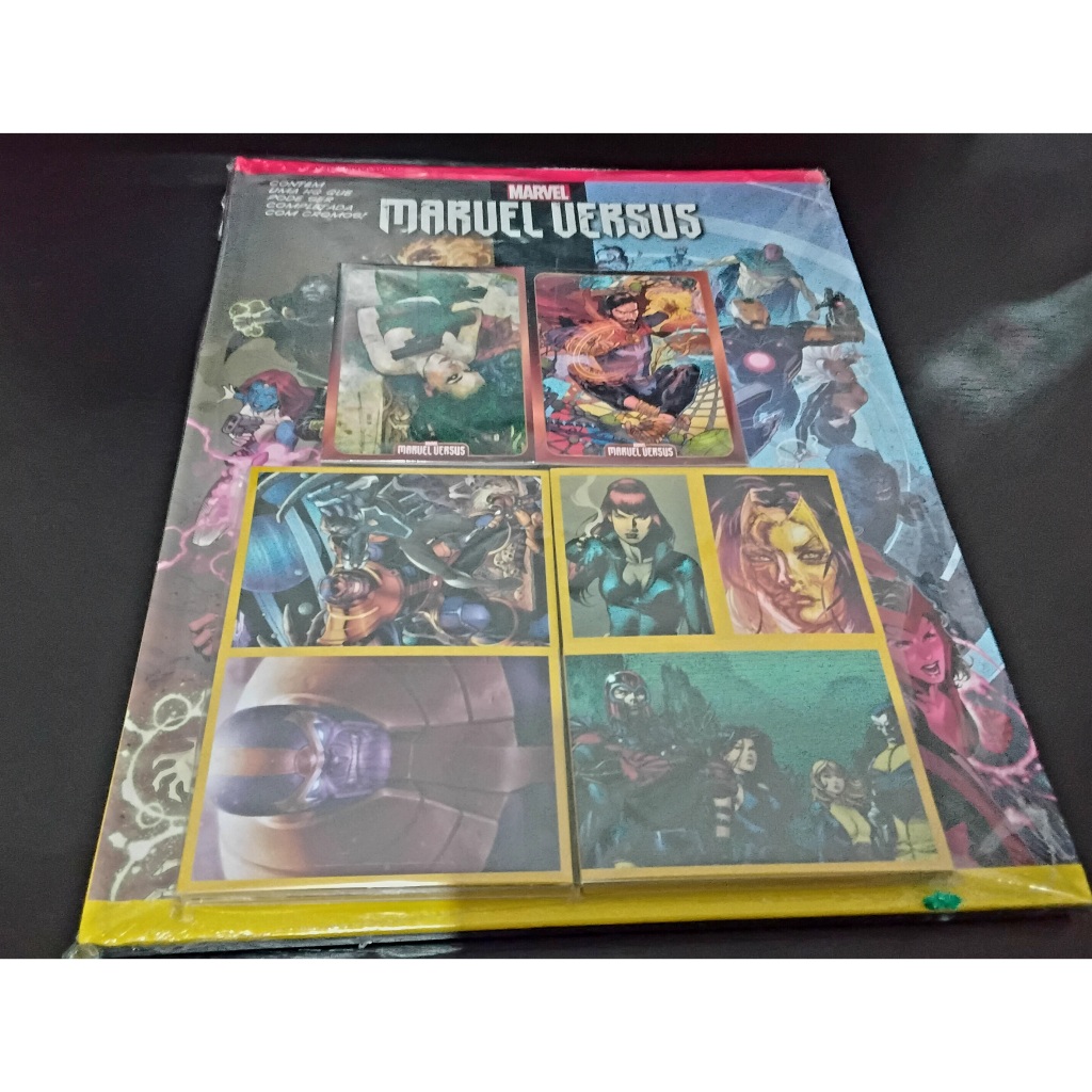 Album Marvel Versus Completo Com todas Figurinhas para colar e todos os ...