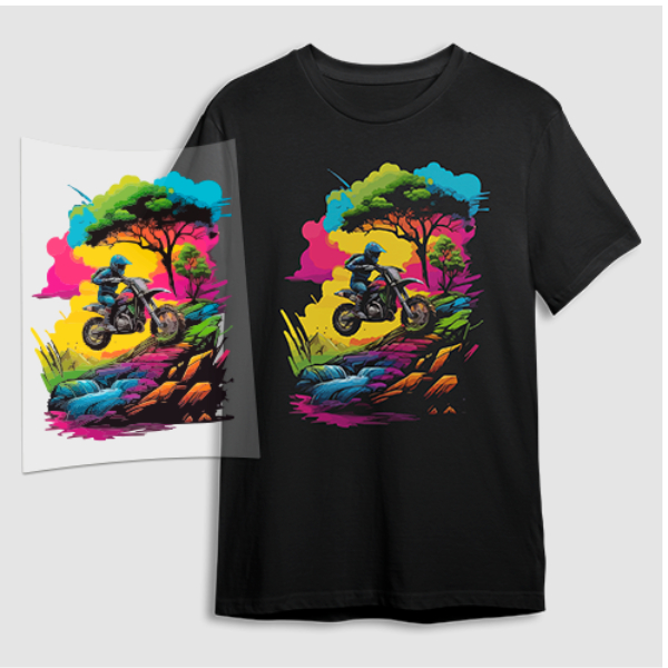 Folha A4 Dtf Film Impressa Com Sua Arte - Dtf Tecido - 4 Un | Shopee Brasil