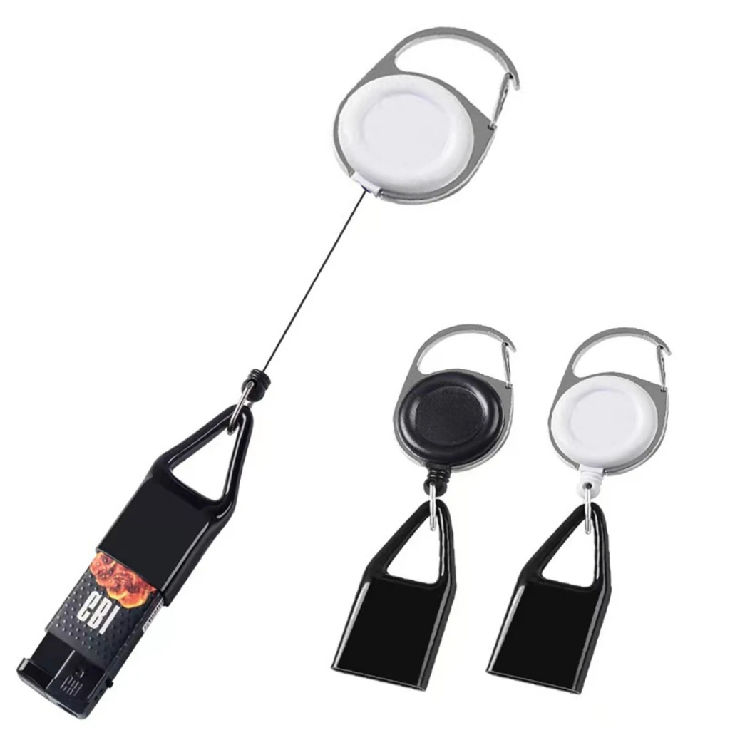 Chaveiro Porta Isqueiro Retrátil Anti Rato para isqueiros Bic e ...