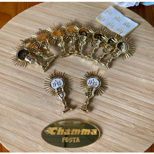 Aplique Ostensório 12 Unid Ou Mais | Shopee Brasil