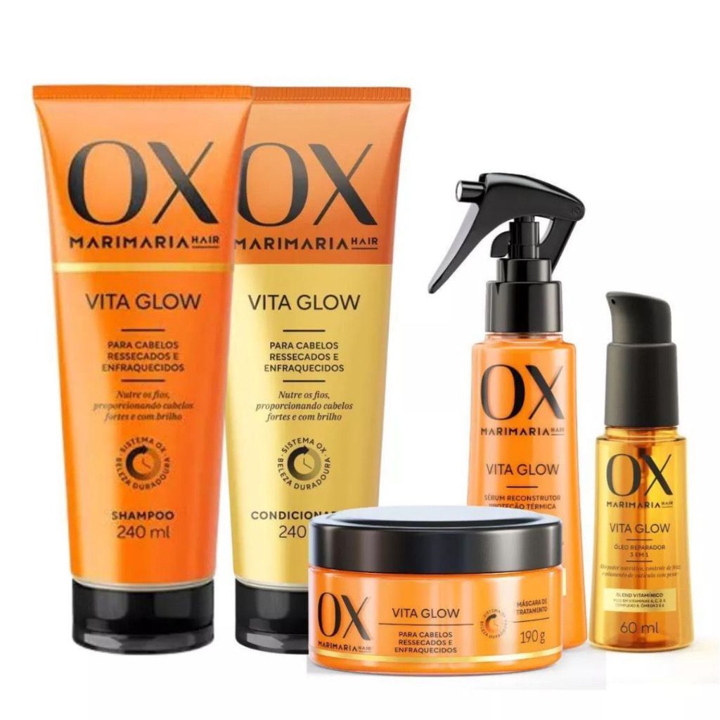 Linha Ox Mari Maria Vita Glow - Escolha seu Kit | Shopee Brasil