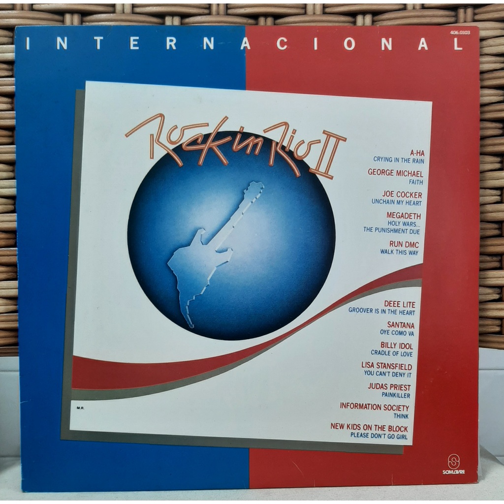LP Rock In Rio II Internacional - com Judas Priest Megadeth Santana Run ...