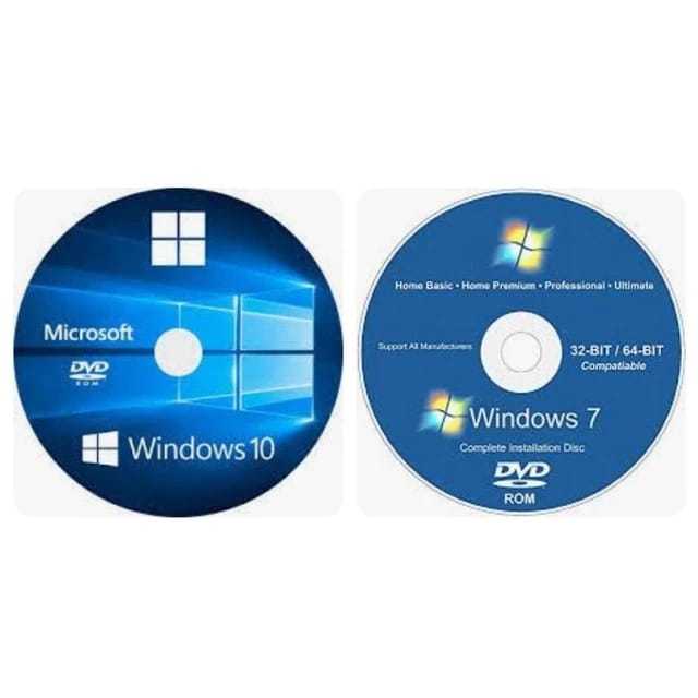 KITS DVD Windows 7 e Windows 10 | Shopee Brasil