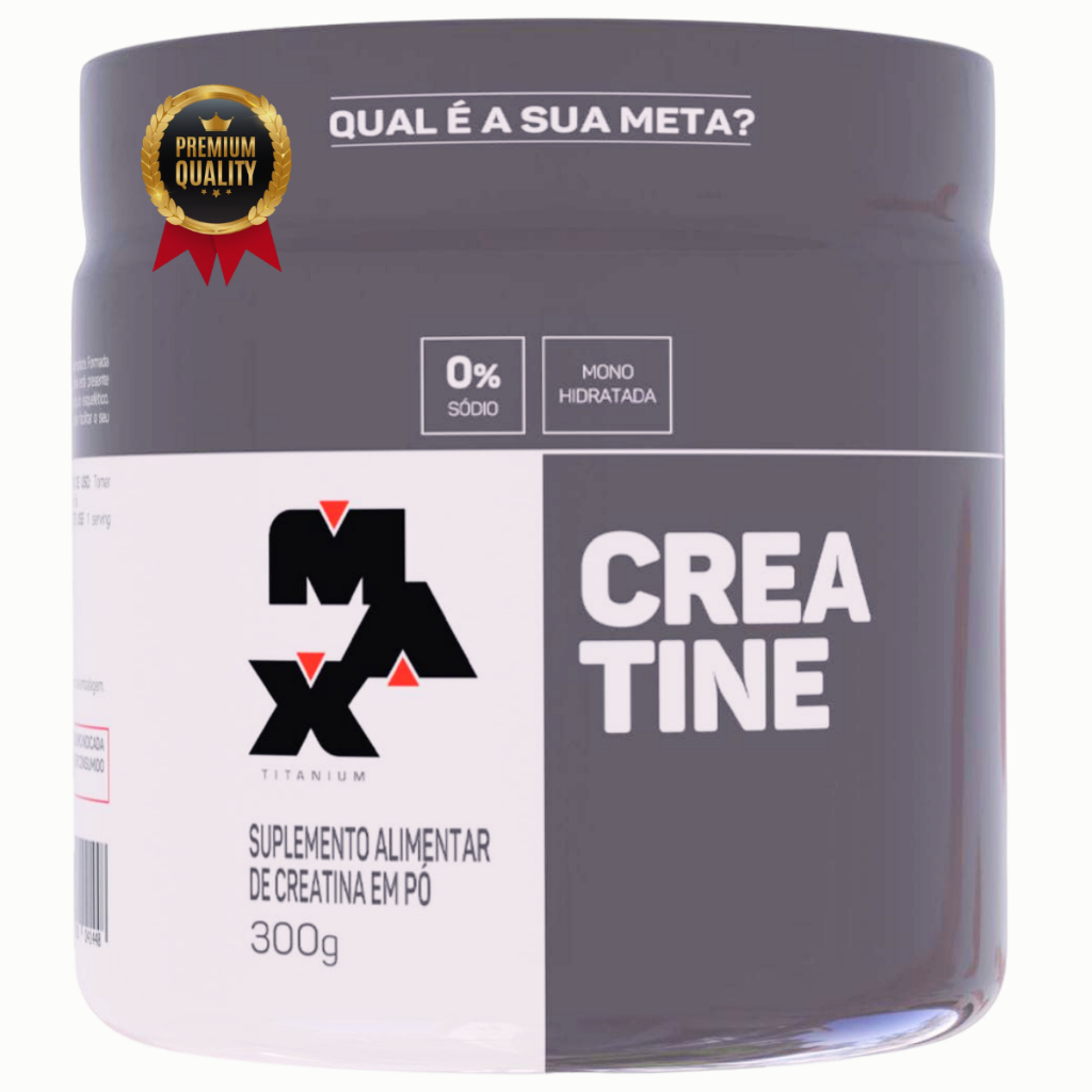 beneficios da creatina max titanium 300g aprovadas 2024 pura | Shopee ...