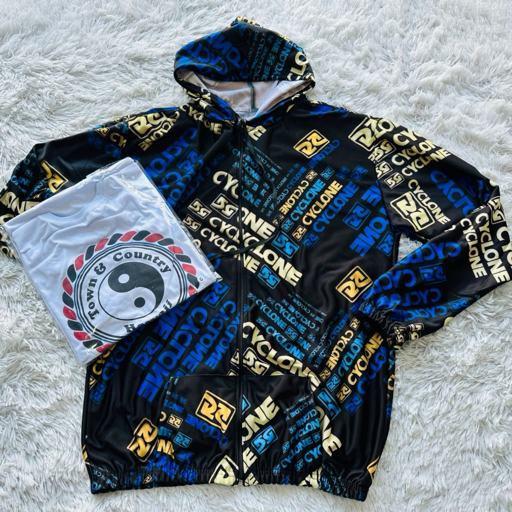 Conjunto Jaqueta Da Cyclone Microfibra Preta Mandrake + Camiseta Town ...