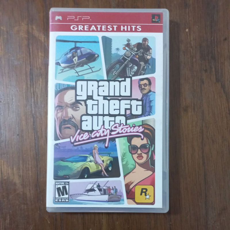 Jogo Grand Theft Auto (GTA) Vice City Stories - PSP Rockstar Games 2007 ...