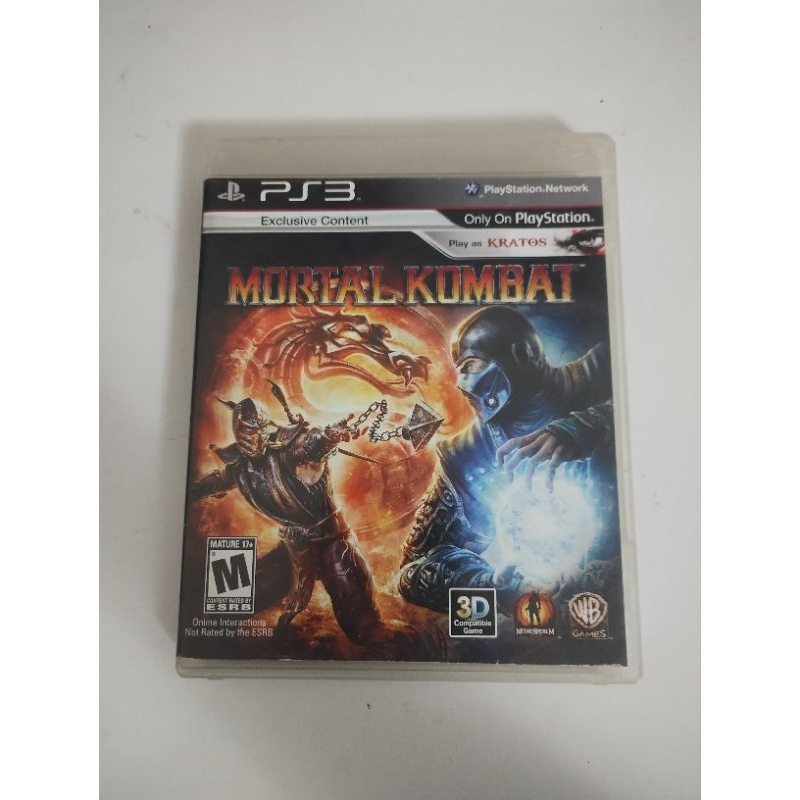 Mortal Kombat 9 PS3 mídia física | Shopee Brasil