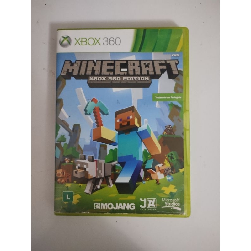 Minecraft XBOX 360 mídia física | Shopee Brasil