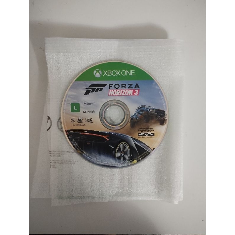 Forza Horizon 3 somente CD XBOX ONE mídia física | Shopee Brasil
