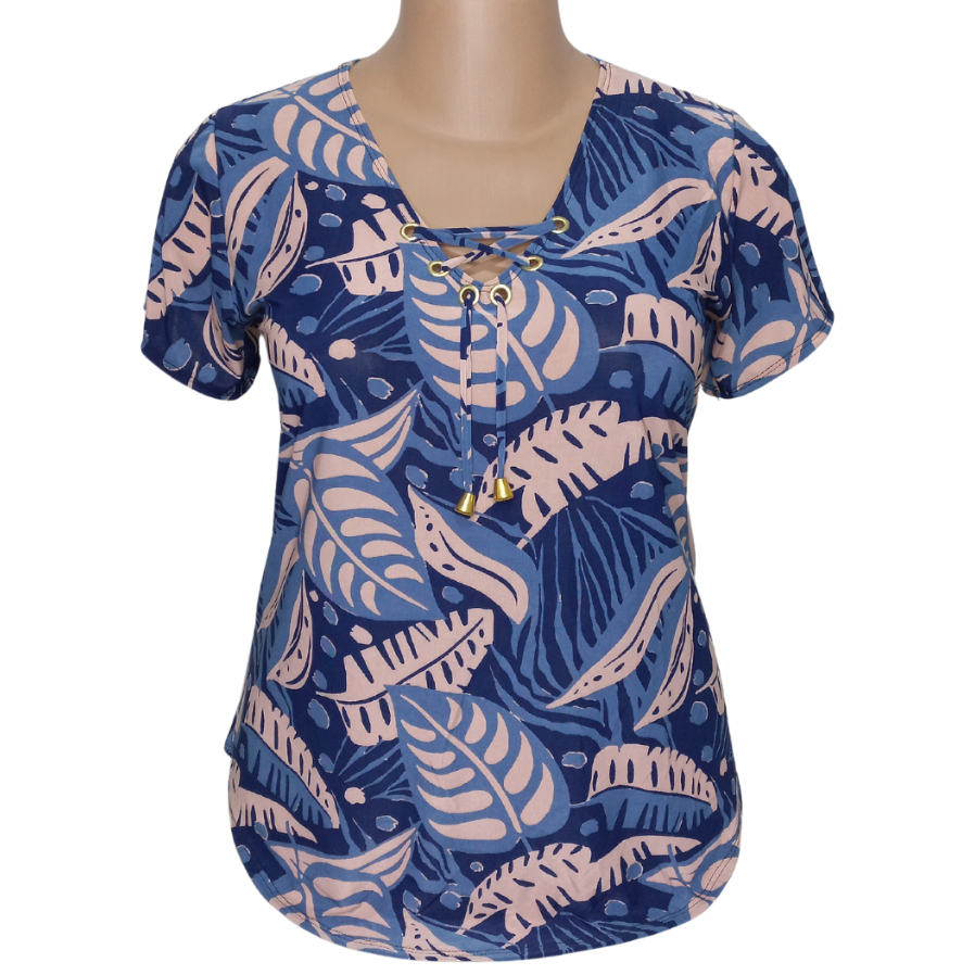 Blusa Feminina Senhoras Excelente Malha Estampadas Plus Modernas ...